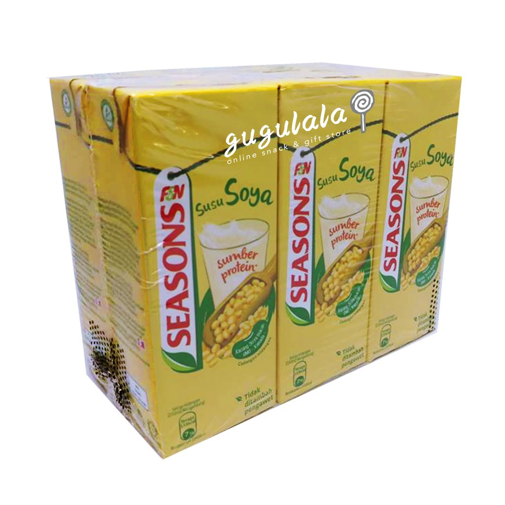 F&N Season Soya Bean 250ml x 6's | Shopee Malaysia