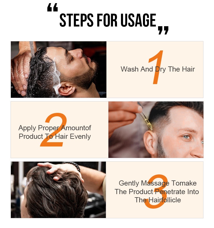 Purc Ginger Hair Nutrient Solution Natural Plant Extract Hair Growth