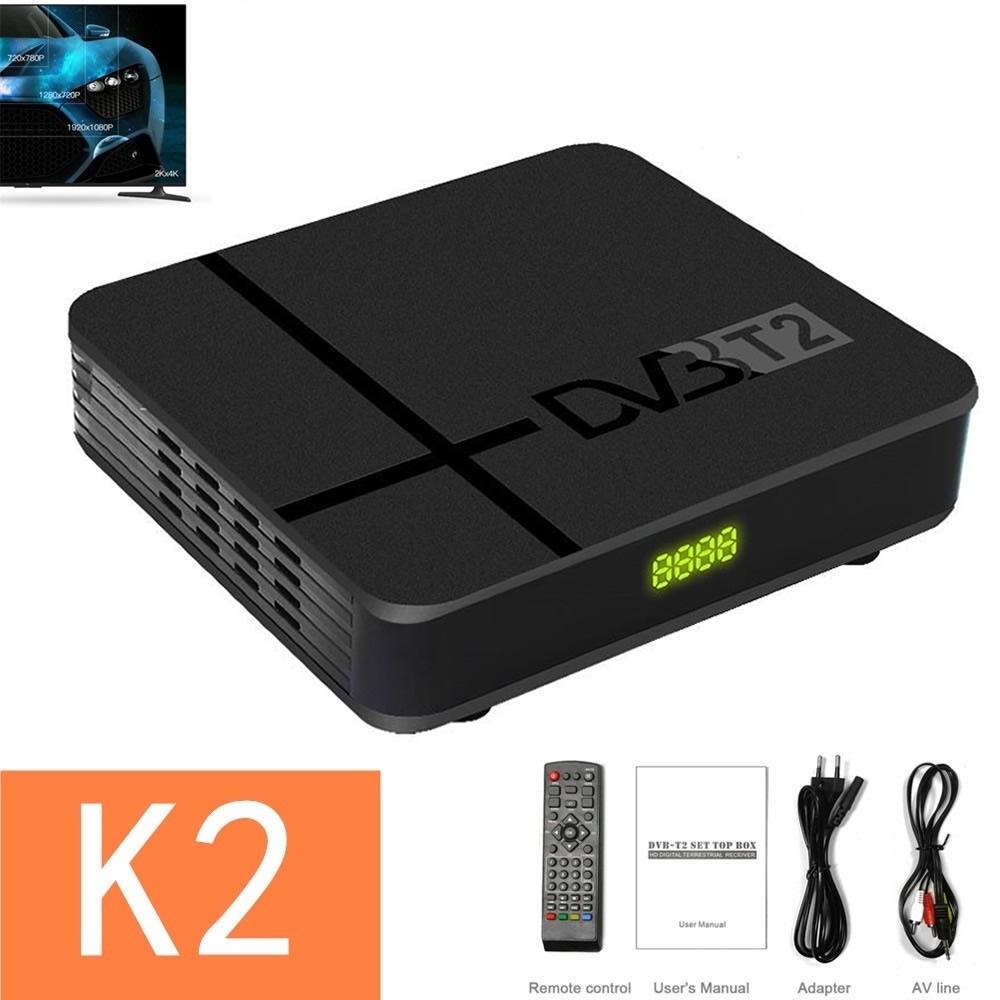 Myfreeview MYTV Decoder DVB T2 Full HD MPEG4 H.264 Box K2 Set Top Box Digital Receiver DVB-T2 ...