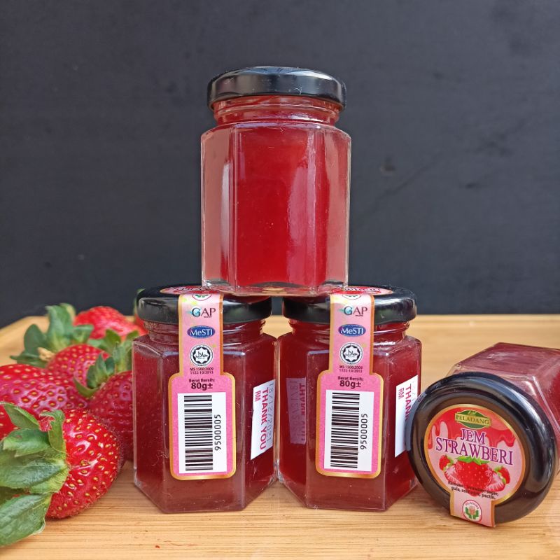 Jem strawberry kecil 80 gram | Shopee Malaysia