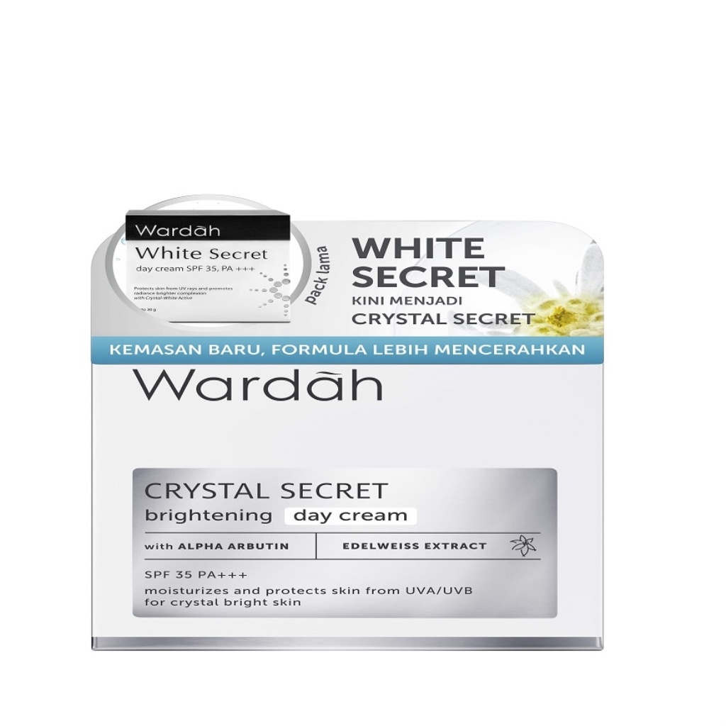 WARDAH Crystal Secret Brightening Day Cream 30g | Shopee Malaysia