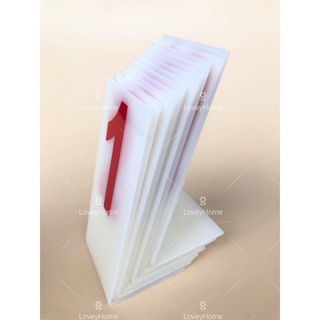 Acrylic Table Number Stand Restaurant Seat Meal Plate Sign Numbering ...
