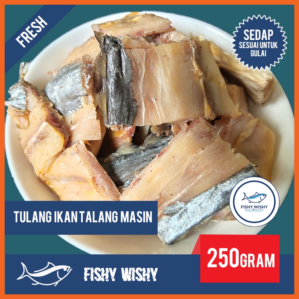 Fishy Wishy Tulang Ikan Talang Masin (250g) | Shopee Malaysia