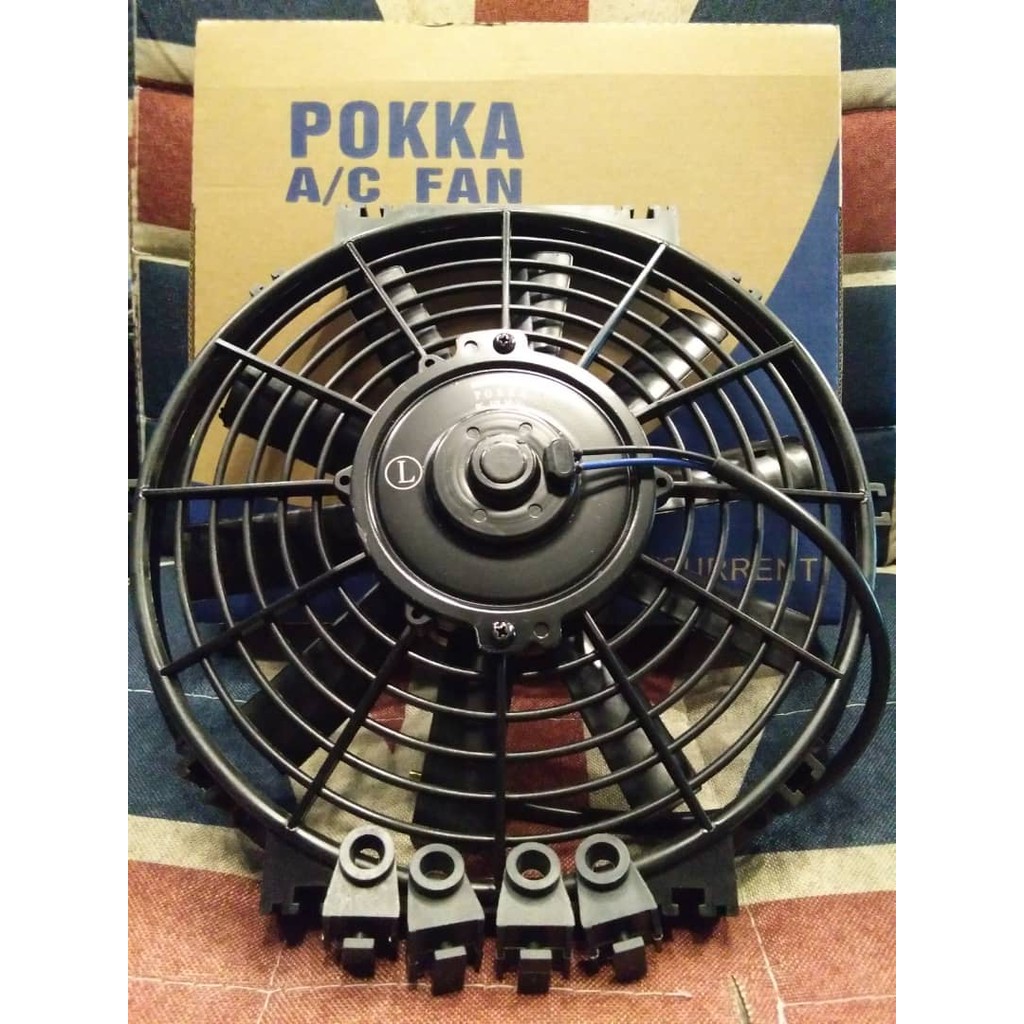 POKKA Radiator Condensor Extra Fan Car 9inch 12V 80W | Shopee Malaysia