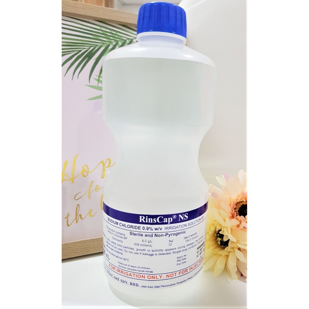 RINSCAP NS - SODIUM CHLORIDE 0.9% (IRRIGATION) (NORMAL SALINE) 1000ML ... RINSCAP NS - SODIUM CHLORIDE 0.9% (IRRIGATION) (NORMAL SALINE) 1000ML ...
