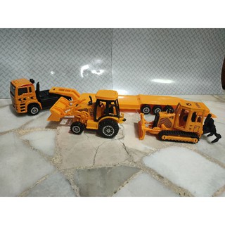 lori loader construction set 3 pcs backhoe jentolak | Shopee Malaysia