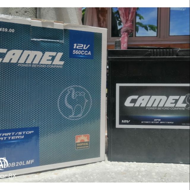 CAMEL BATTERY M42 stop/start tech | Shopee Malaysia
