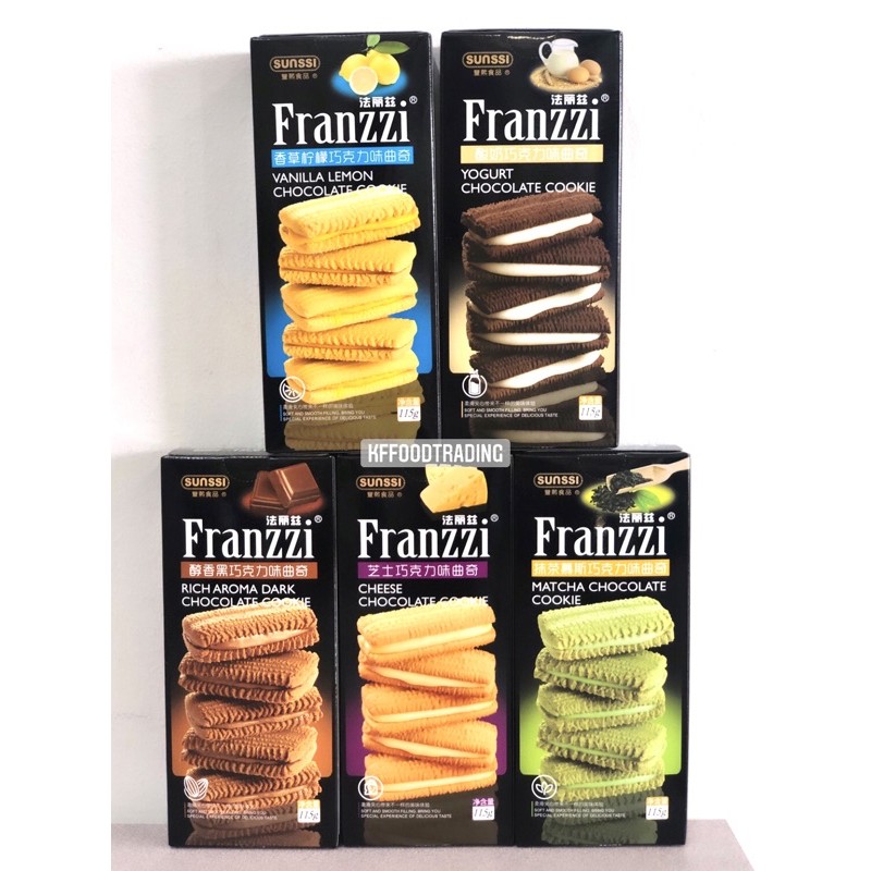 Franzzi 115G lemon/matcha/chocolate/Cheese/Yogurt | Shopee Malaysia