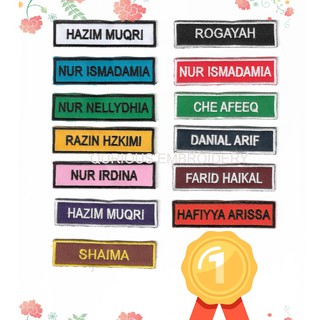 Contoh Name Tag Sekolah - Perumperindo.co.id