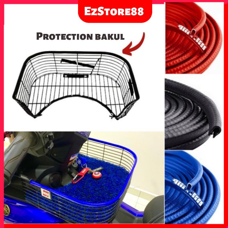 Getah Raga Motor Cover Protection Bakul Besi Motor Y15 135lc Ex5 Y16 ...