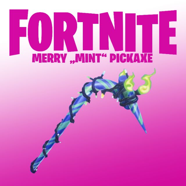 Merry minty pickaxe fortnite