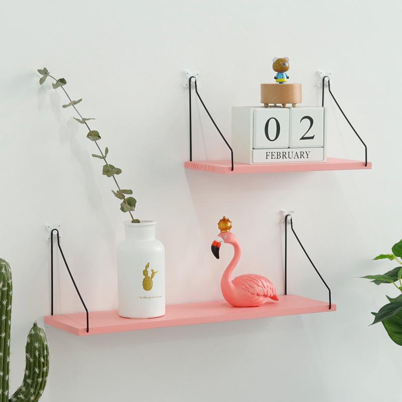Pink Floating Rack / Floating Shelves / Wall Shelves / Wall Rack ...