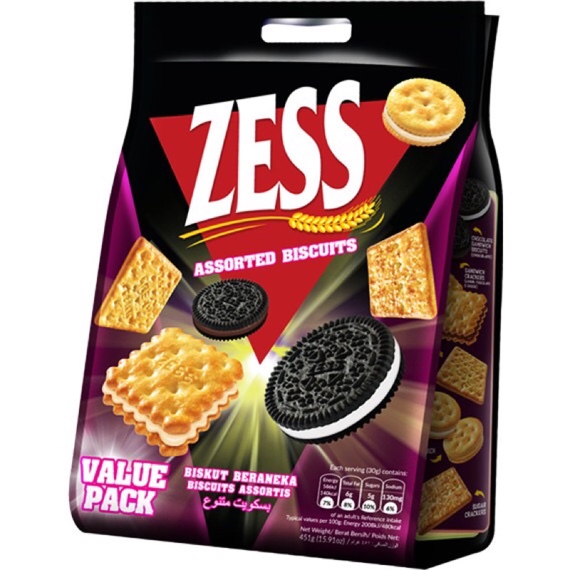 ZESS Assorted Biscuits 451g | Shopee Malaysia