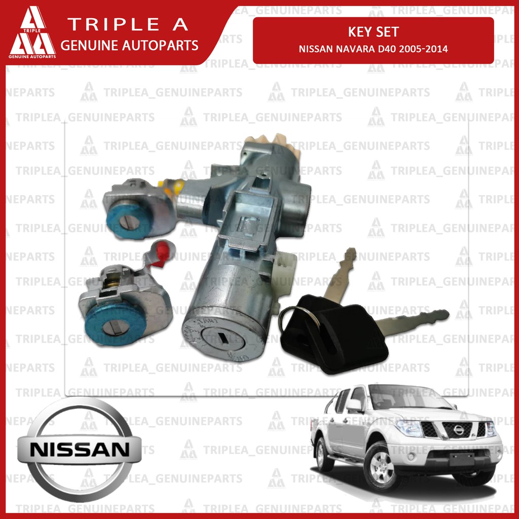 Nissan Navara D40 2005-2014 Door Key Ignition Lock Set | Shopee Malaysia