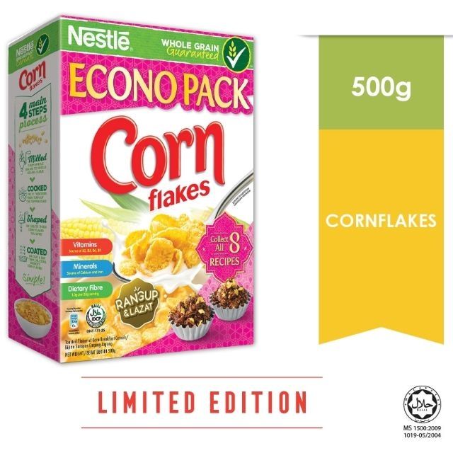 NESTLE CORN FLAKES ECONO PACK 500g | Shopee Malaysia