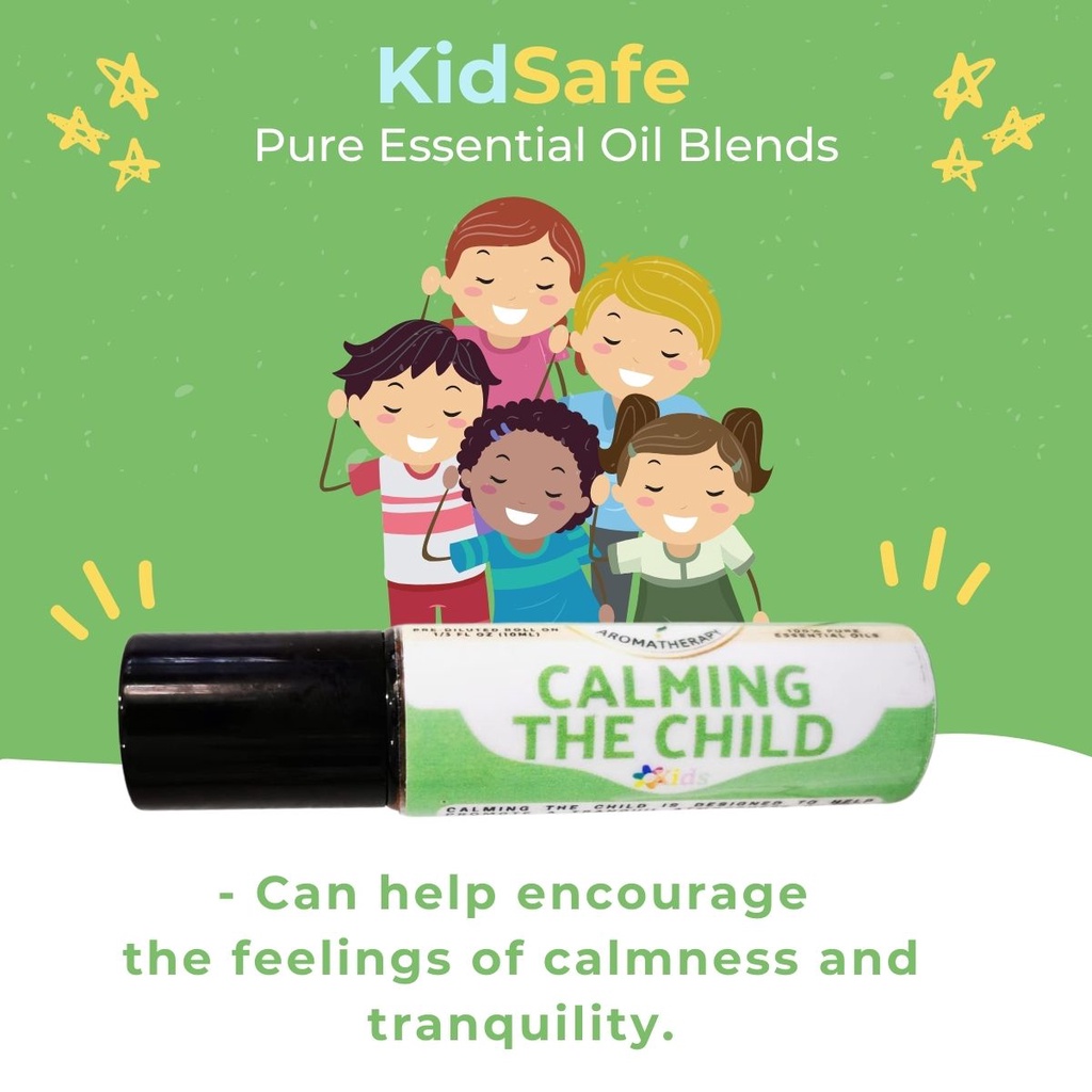 Calming the Child YL KidSafe Roll-On Pure Essential Oil Pre-diluted 10ml (Protect Our Kids with ...