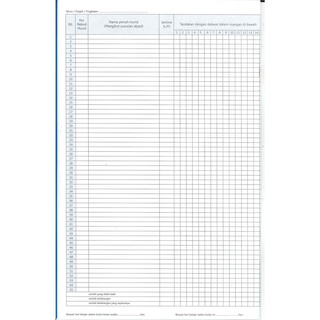 Buku Jadual Kedatangan UNI F4 36 Muka Surat | Shopee Malaysia
