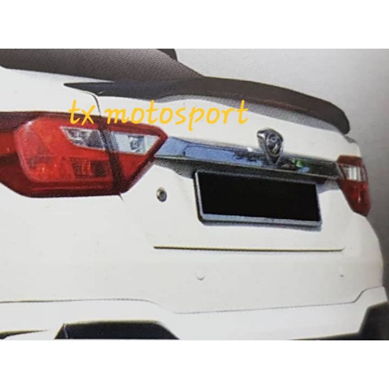 proton saga vvt 16~2020 spoiler with brake light | Shopee Malaysia
