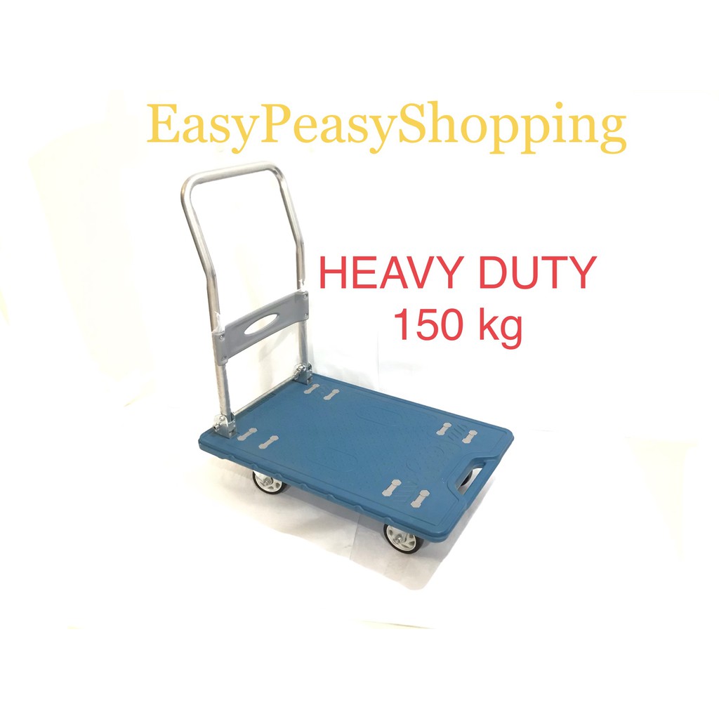 Heavy Duty Foldable PVC Hand Truck / Trolley /Kereta Tolak PVC (READY ...