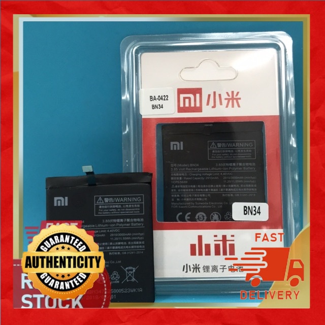 REDMI 5A BN34 BATTERY | Shopee Malaysia