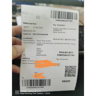 Shopee AWB A6 Shipping label Printer Barcode Label Printer Thermal ...