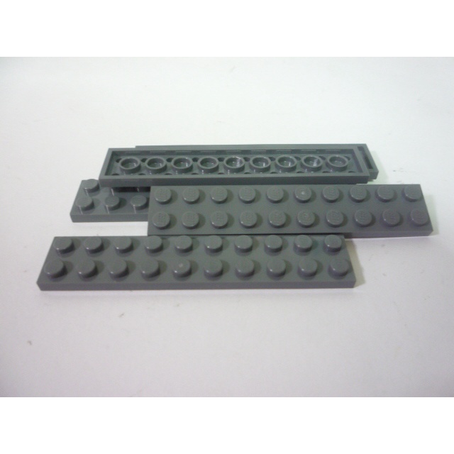 LEGO Genuine Bricks - 2x10 Plate - Dark Grey X 5 Pcs | Shopee Malaysia