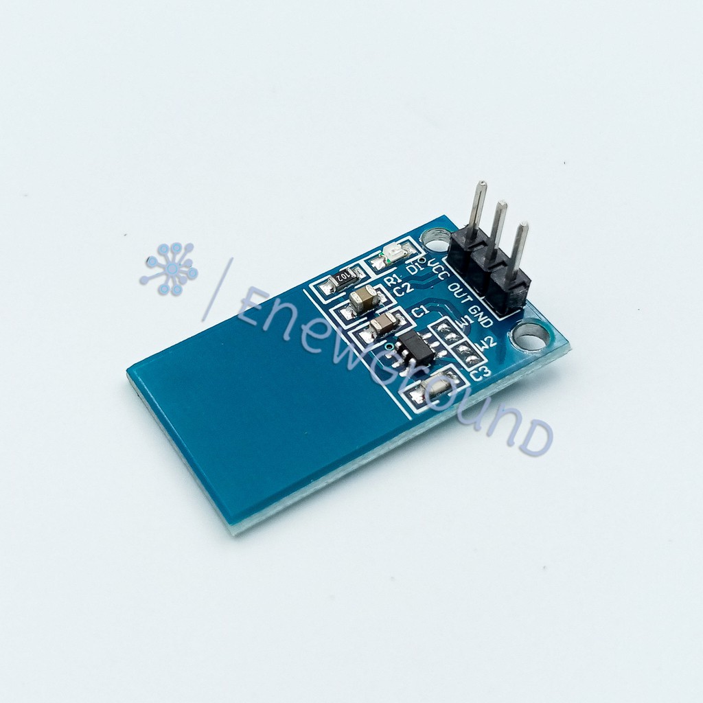 Touch sensor module (1 channel, capacitive, TTP223, extended touchpoint ...
