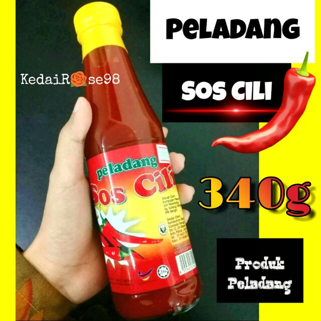 PELADANG Sos Cili 340g Sauce Chilli Bmf | Shopee Malaysia