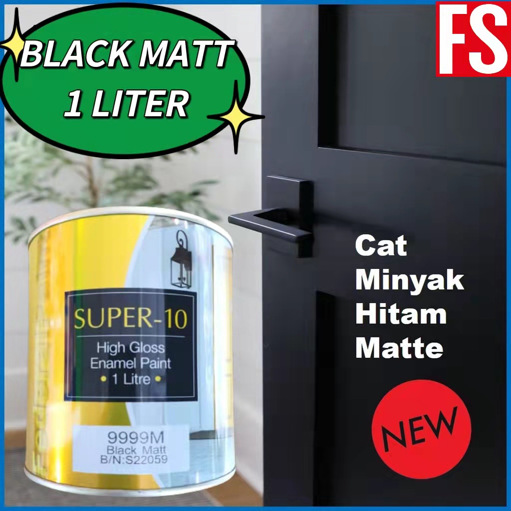 ( 1L ) MATT BLACK ( FEDERAL SUPER 10 ) Anti Rust & Corrosion Protection ...