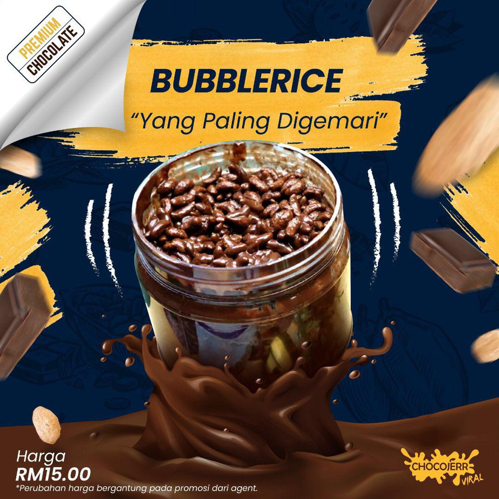 CHOCOJERR VIRAL (BUBBLE RICE ORIGINAL) | Shopee Malaysia