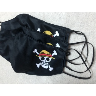 ONE PIECE FACE MASK ANIME WASHABLE PRINTED MONKEY D.LUFFY ANIME PELITUP ...