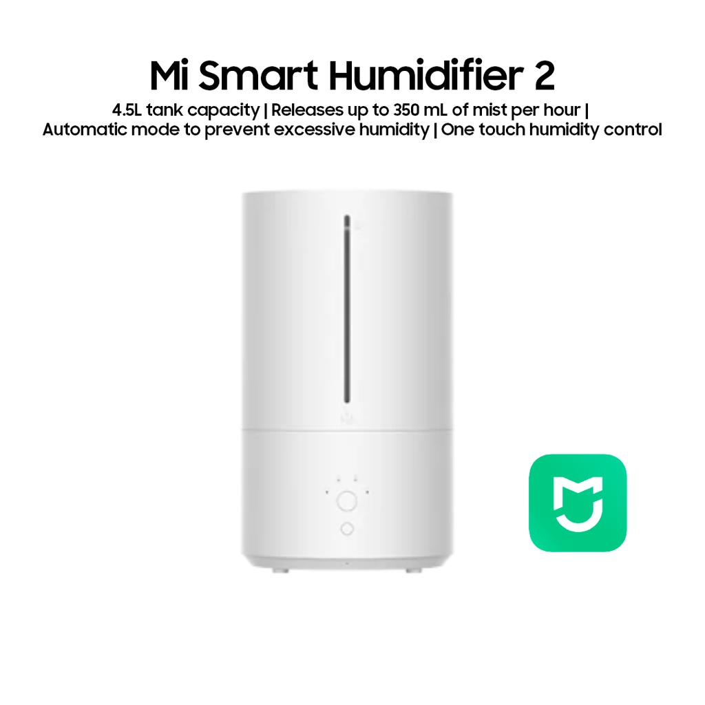 Xiaomi Mi Smart Humidifier 2 [UV-C sterilisation | 4.5L tank capacity ...