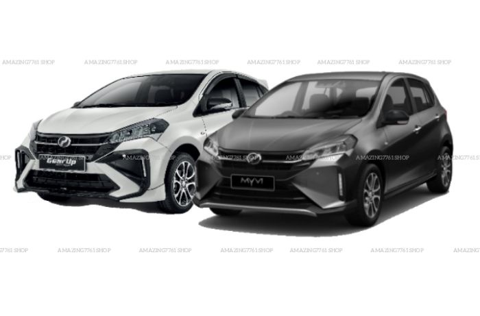AMAZING PERODUA MYVI FL 2021-2022 HEAD LAMP EYE LIP COVER SPORTIVO ...