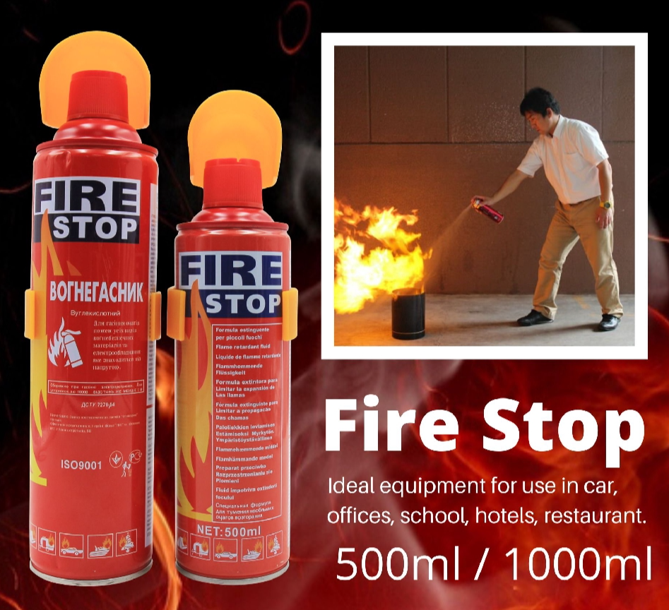 Extinguisher Fire Stop Foam Fire Extinguisher Home Emengency Portable ...
