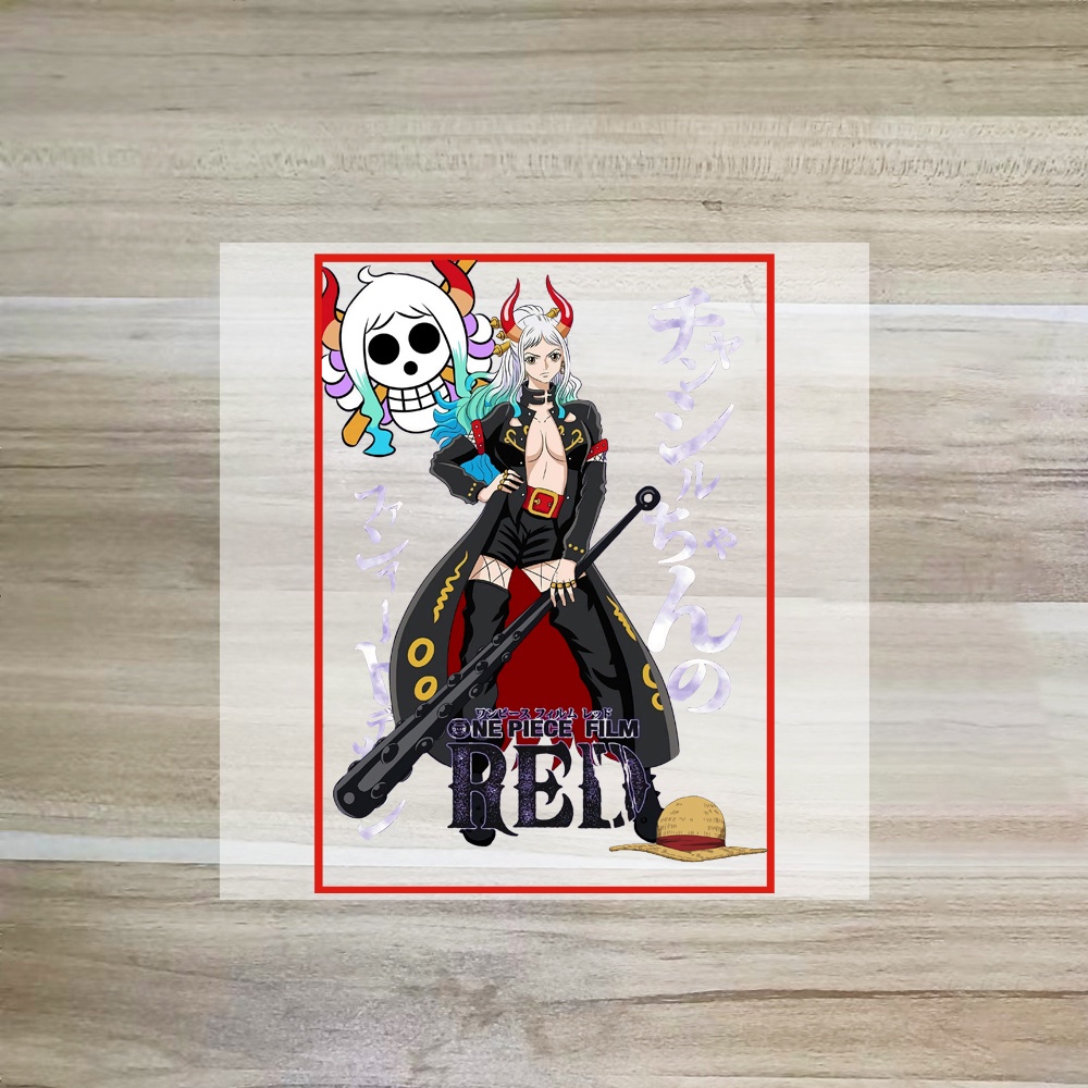 One Piece Gear5 Iron-on Patches Fashion T-Shirt DIY Decoration Luffy ...