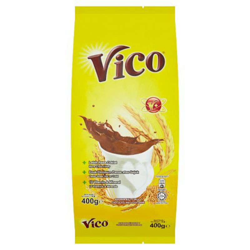 Vico Chocolate Malt Food Drink 400g | Shopee Malaysia