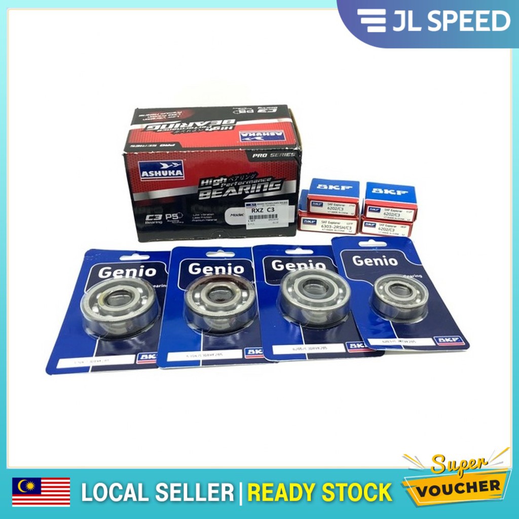 [MALAYSIA READY STOCK] JL SPEED YAMAHA RXZ135 RXZ ENGINE BEARING SET ...