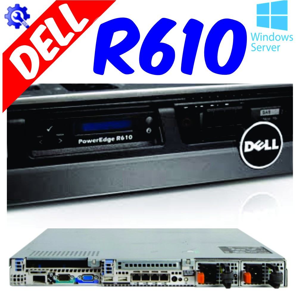 DELL POWEREDGE R610 1U SERVER | Shopee Malaysia