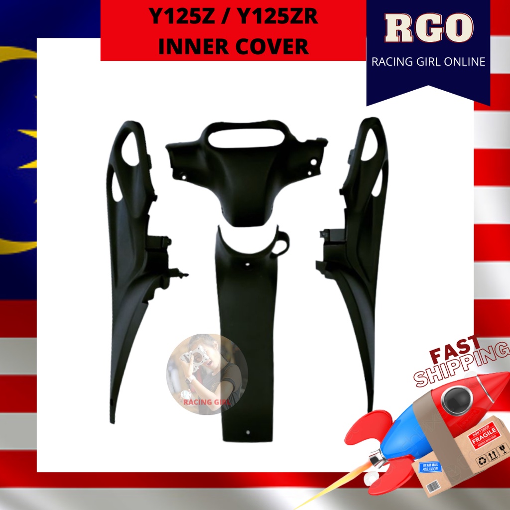 YAMAHA Y125Z / Y125ZR INNER COVER SET 100% ORIGINAL HLY | Shopee Malaysia