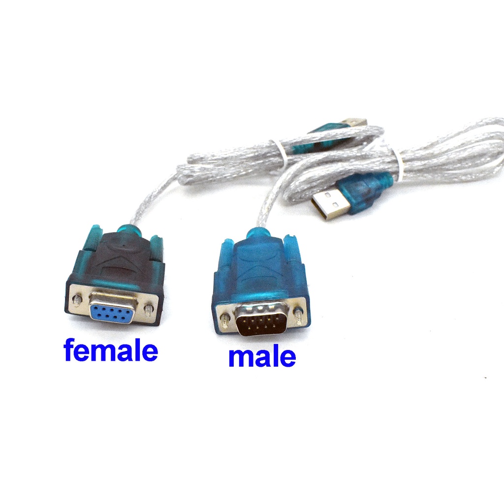 Usb To Rs232 Serial Port 9 Pin Db9 Cable Com 232 Module Adapter Series Convertor Male Female