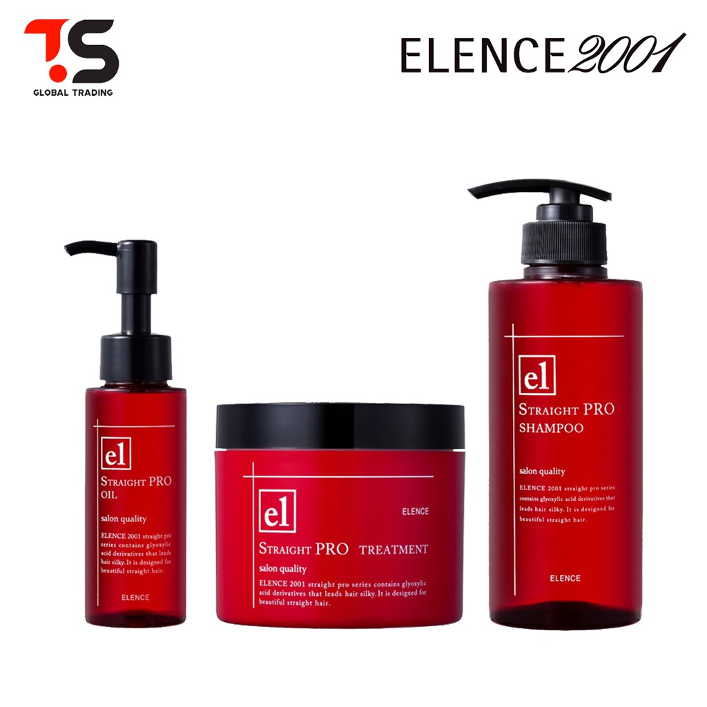 Elence 2001 Plus Straight Pro Shampoo 400ml / Treatment 240g / Oil 75ml | Shopee Malaysia