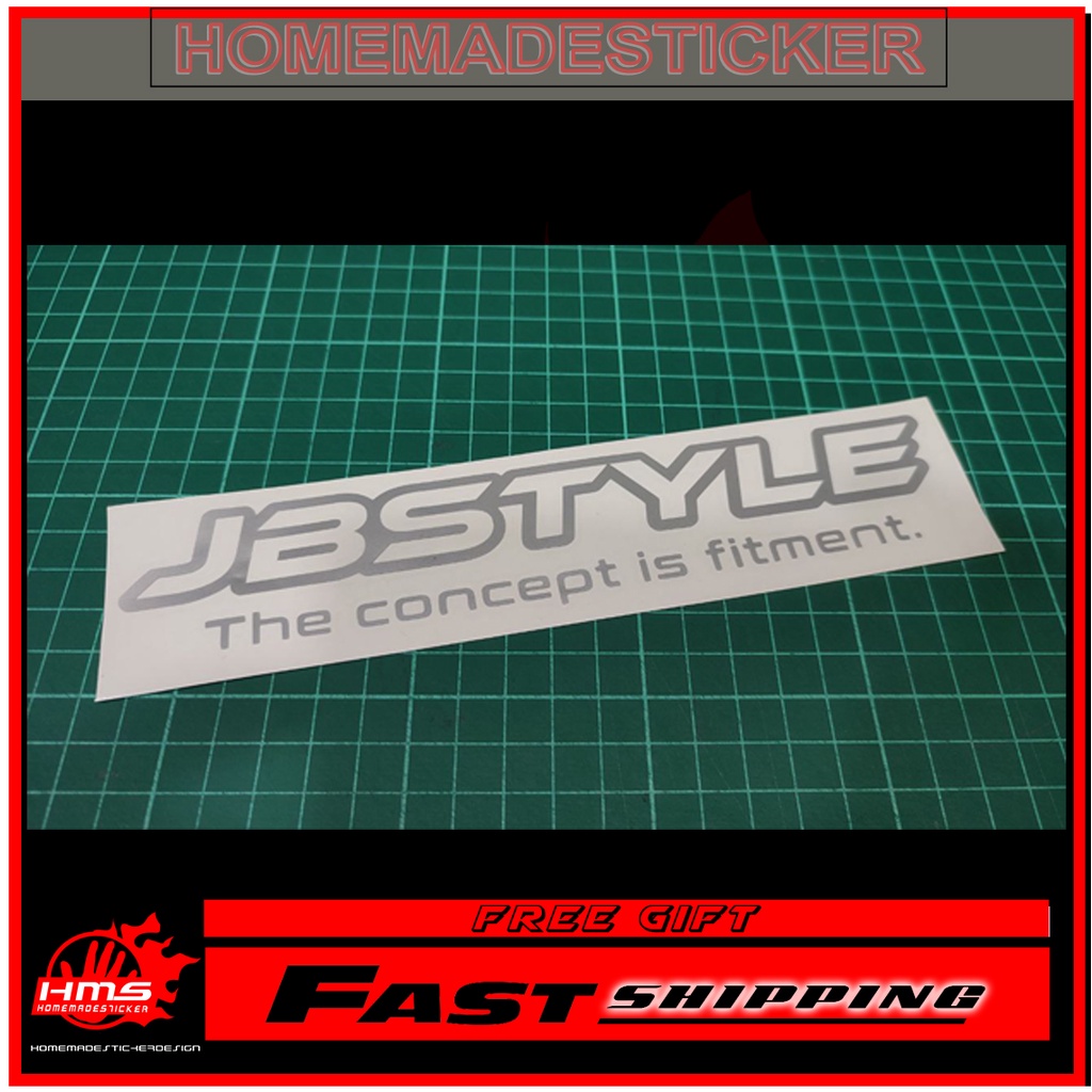 JB STYLE CAR STICKER DECAL 1 PCS | Shopee Malaysia