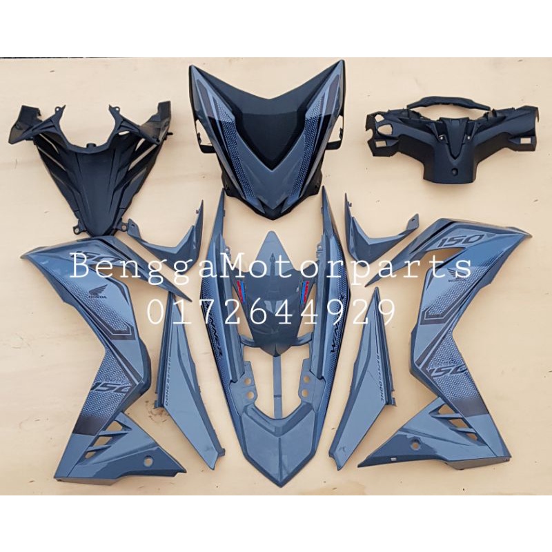 Rs150 V1 & V2 Cover Set Custom Nardo Grey | Shopee Malaysia