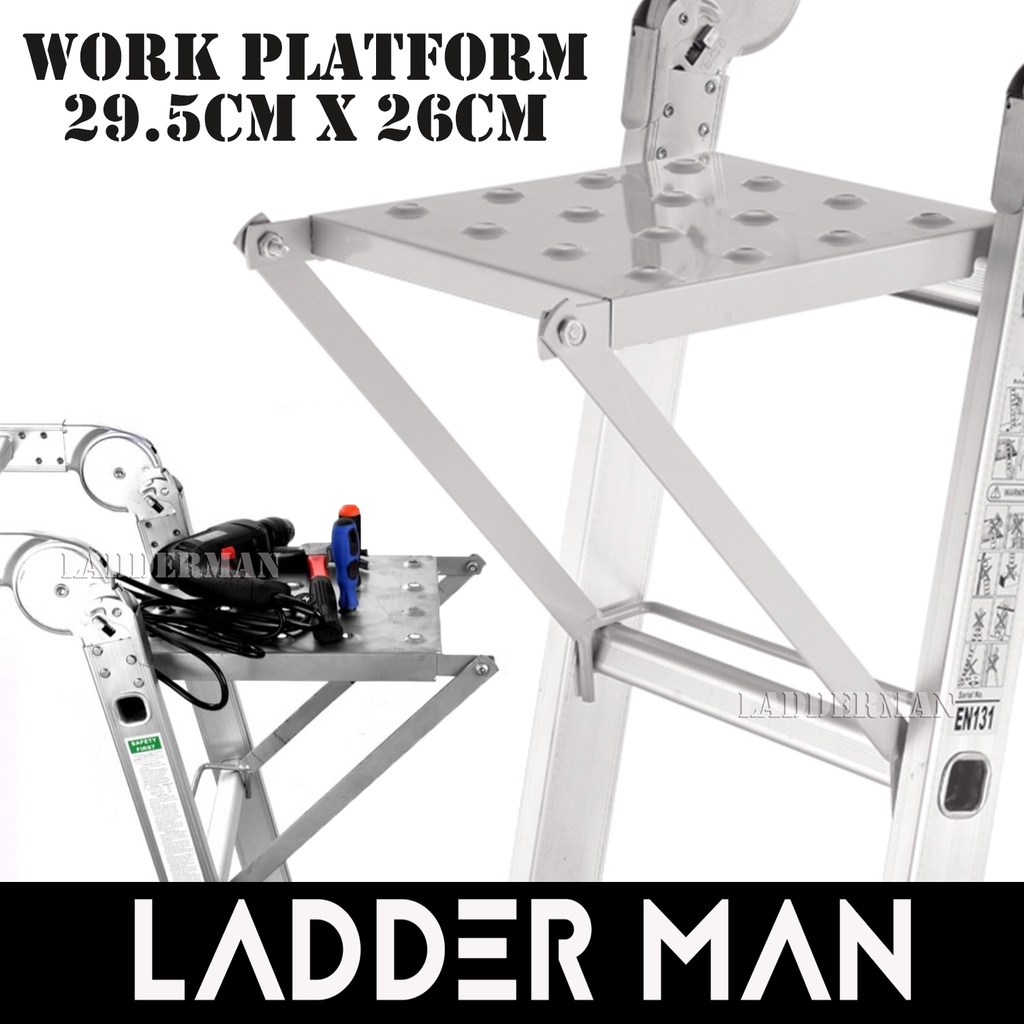 Multipurpose Universal Ladder Work Platform Anti-Slip Small Platform ...
