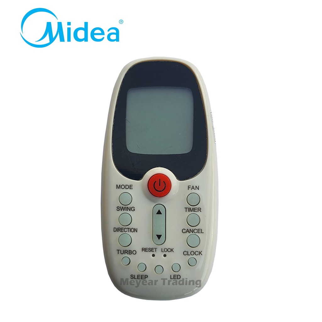 Midea A/C Remote Control Aircond Air Conditioning Air Conditioner ...