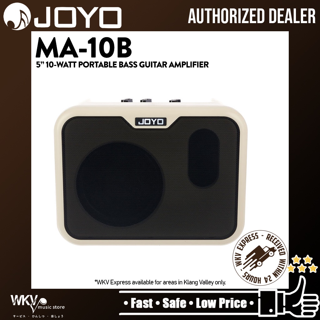 Joyo MA-10B Portable 10-watt Bass Guitar Amplifier with Drive Channel (MA10B / MA 10B) | Shopee ...