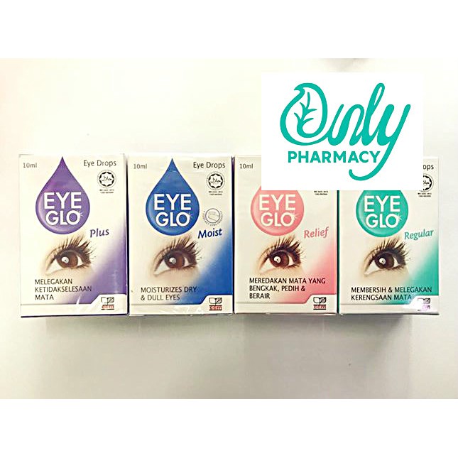 Eye Glo 10ml (Regular / Moist / Plus / Relief) | Shopee Malaysia