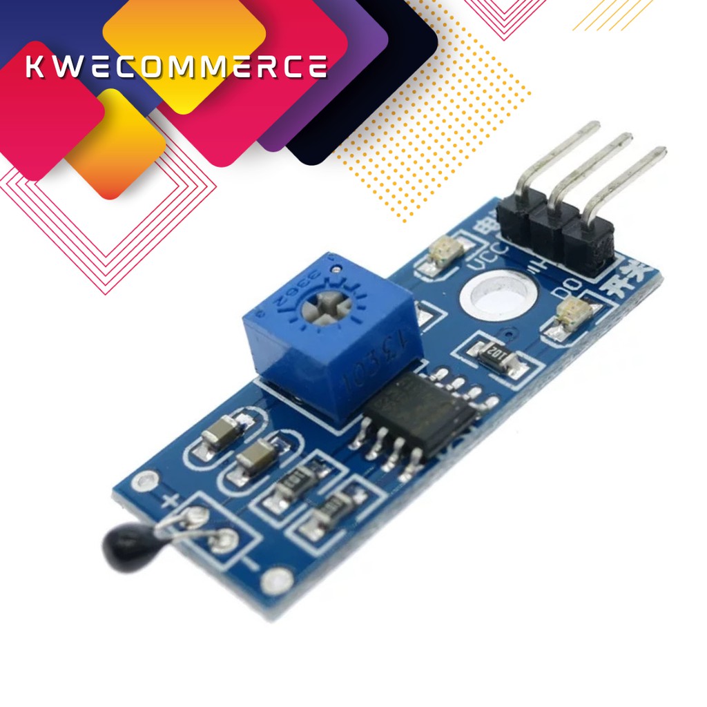 Arduino Digital Thermal Thermistor Temperature Sensor Module (3-Pin ...