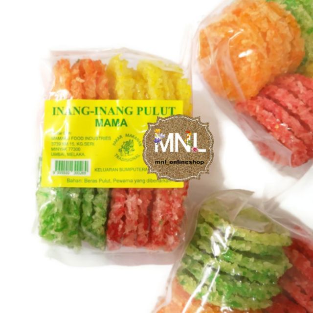 Inang-inang Pulut - keropok inang2, renginang, makanan tradisional ...