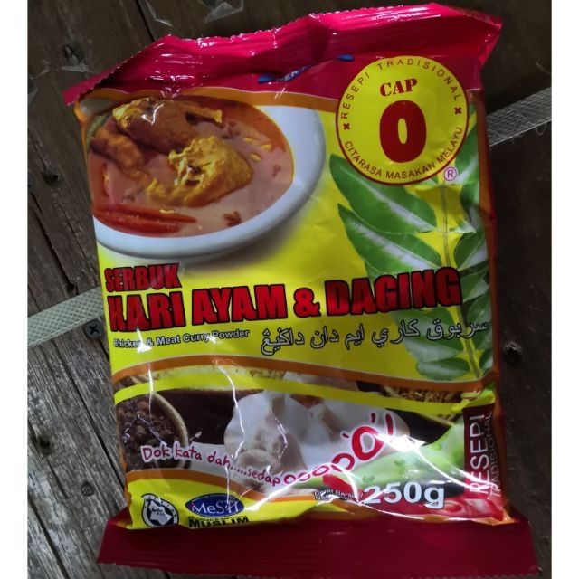 Rempah Kari Cap O Daging 250G | Shopee Malaysia